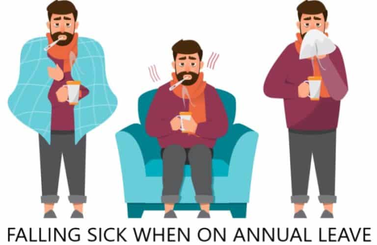 FALLING SICK WHEN ON ANNUAL LEAVE - MLW Legal
